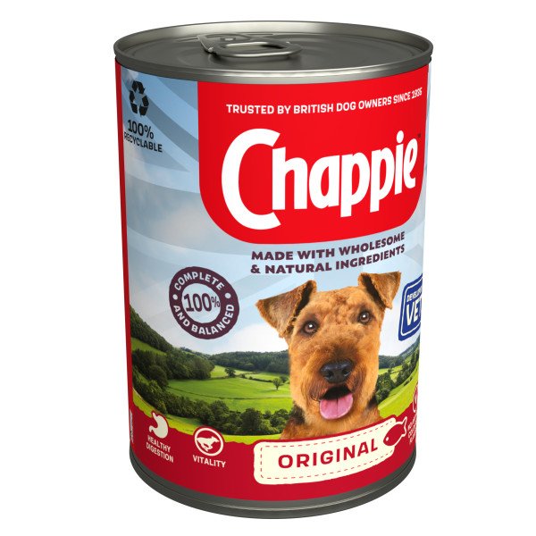 Chappie Original Wet Dog Food Tin 412g | PetCounter