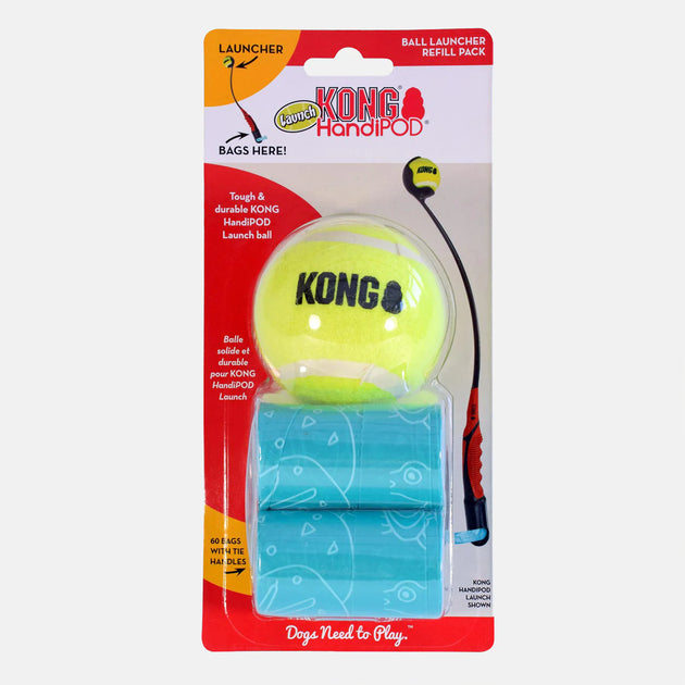 Kong Handipod Ball & Poop Bag Refill | PetCounter