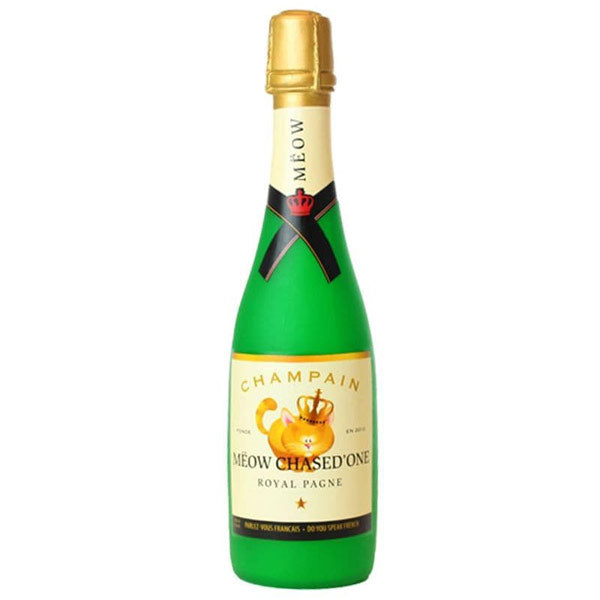 Silly Squeakers Meow Wine Bottle Dog Toy | PetCounter