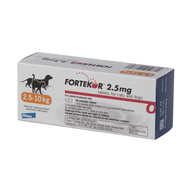 Fortekor Tablets for Cats & Dogs 2.5mg | PetCounter
