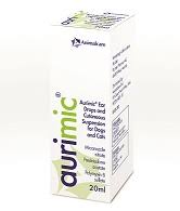 Aurimic Ear Drops for Dogs & Cats 20ml | PetCounter